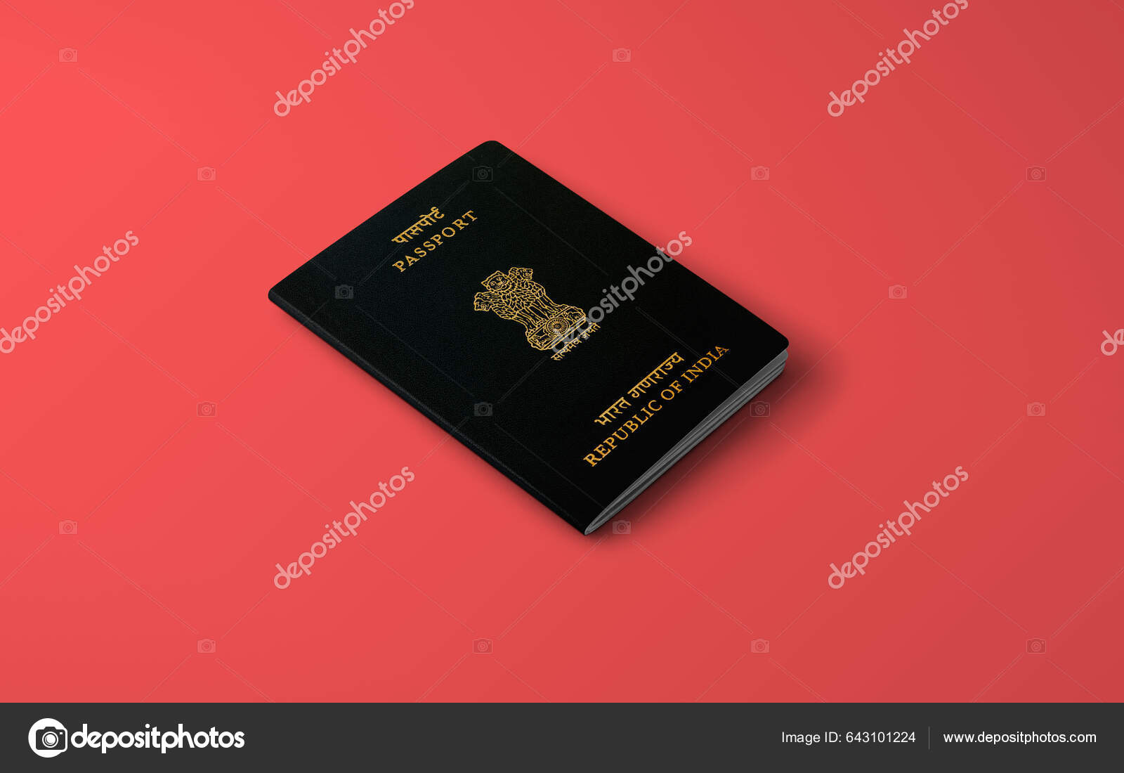 Official Passport India Indian Passport Stock Photo by ©Abderrahmen ...