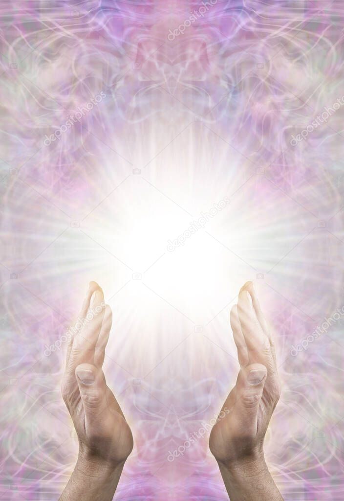 Reiki Distant Healing Template Message Background - Male Reiki Master ...