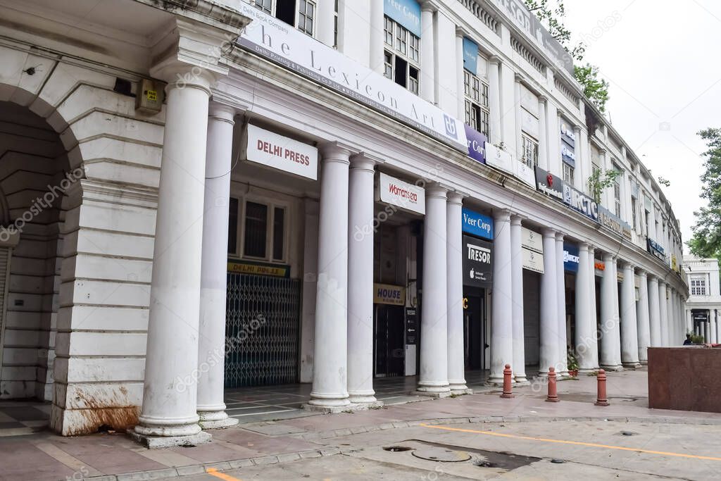 Delhi, India, 31 de marzo de 2023 - Famoso distrito de negocios ...