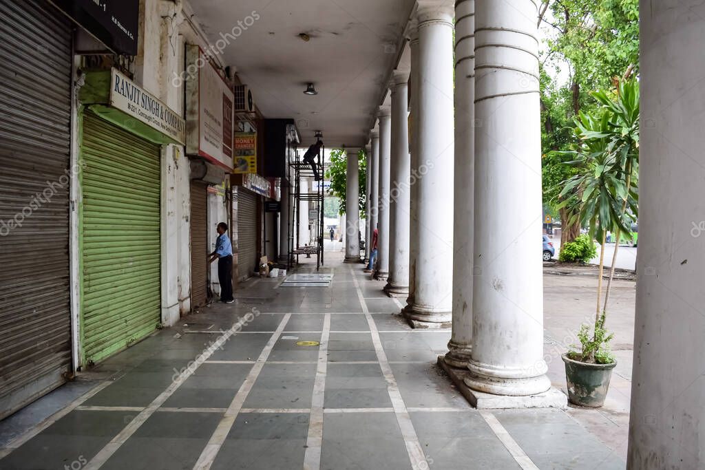 Delhi, India, 31 de marzo de 2023 - Famoso distrito de negocios ...