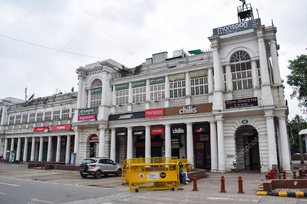 Delhi, India, 31 de marzo de 2023 - Famoso distrito de negocios ...