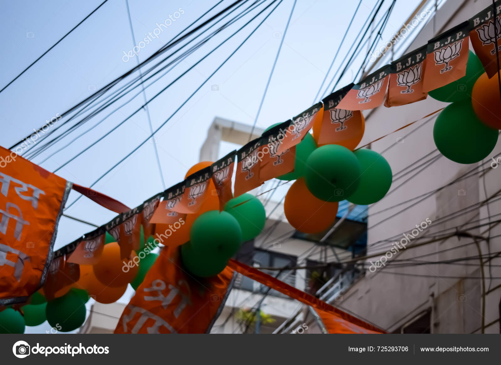 New Delhi India May 2024 Bharatiya Janata Party Logo Indian — Stock ...