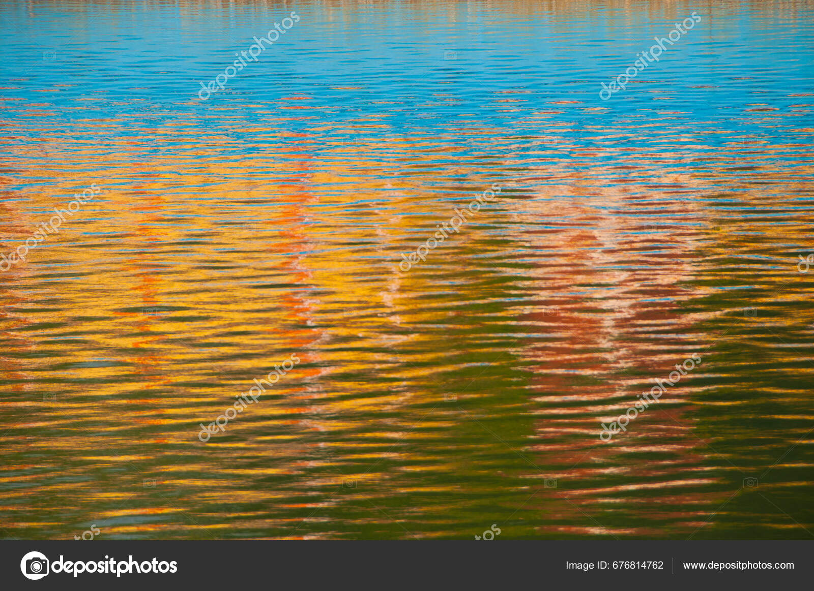 Reflection Sunlight Water Surface — Stock Photo © CRSPHOTOS #676814762