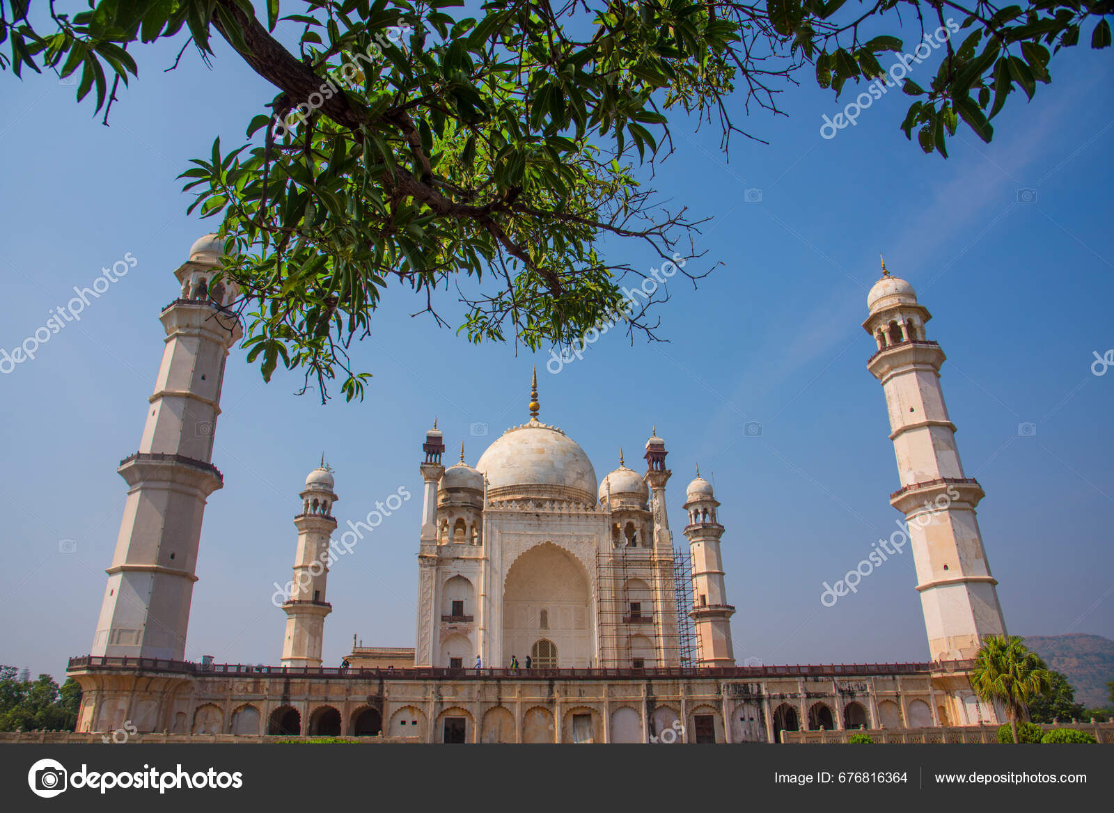 Copy Tajmahal 'Bibi Makbara' Historical Place Located Aurangabad ...