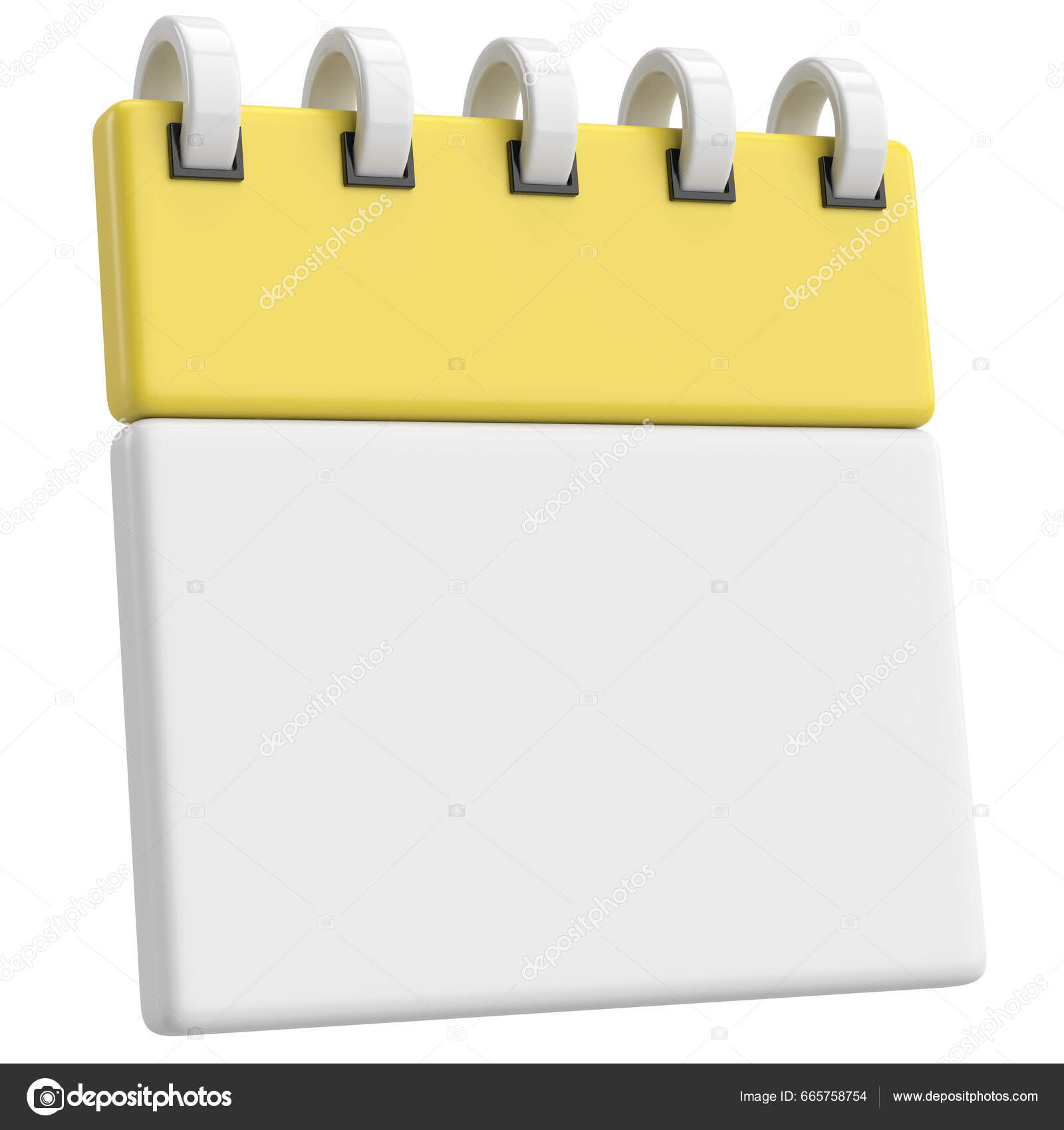 Empty Calendar Calendar Illustration — Stock Photo © piyaphat50@gmail ...