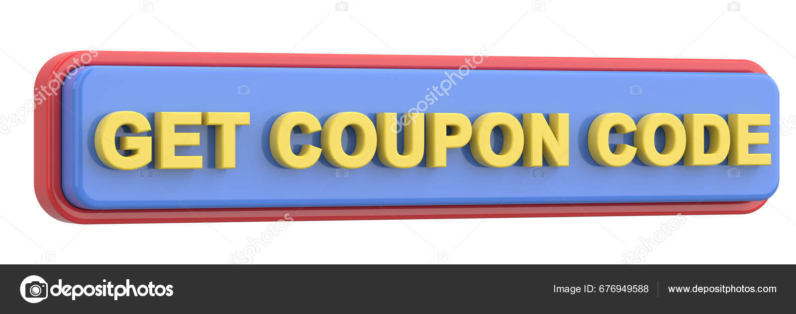 Get Coupon Code Button Illustration — Stock Photo © piyaphat50@gmail ...