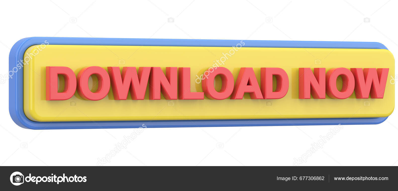 Download Now Button Illustration — Stock Photo © piyaphat50@gmail.com ...