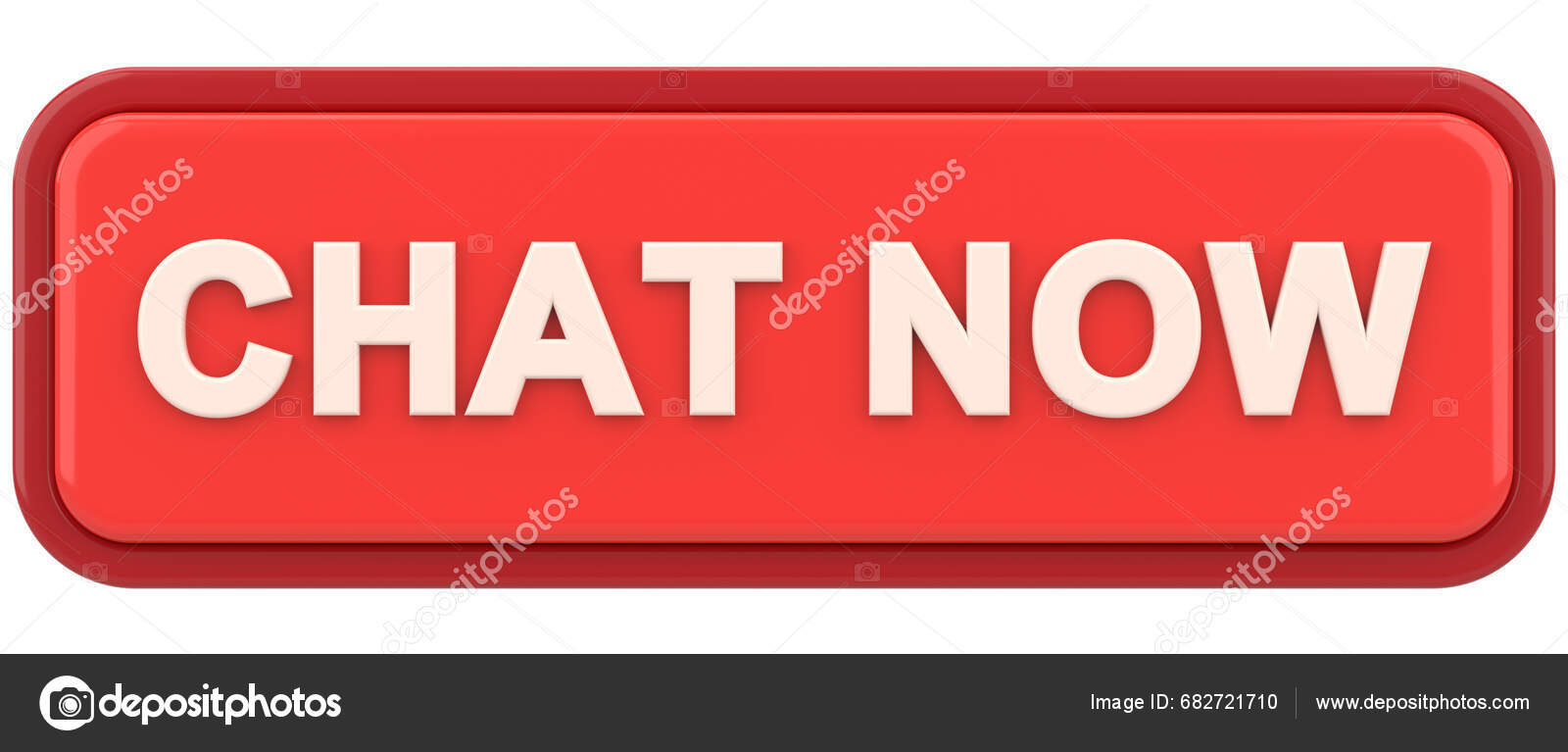 Chat Now Button Illustration — Stock Photo © piyaphat50@gmail.com ...