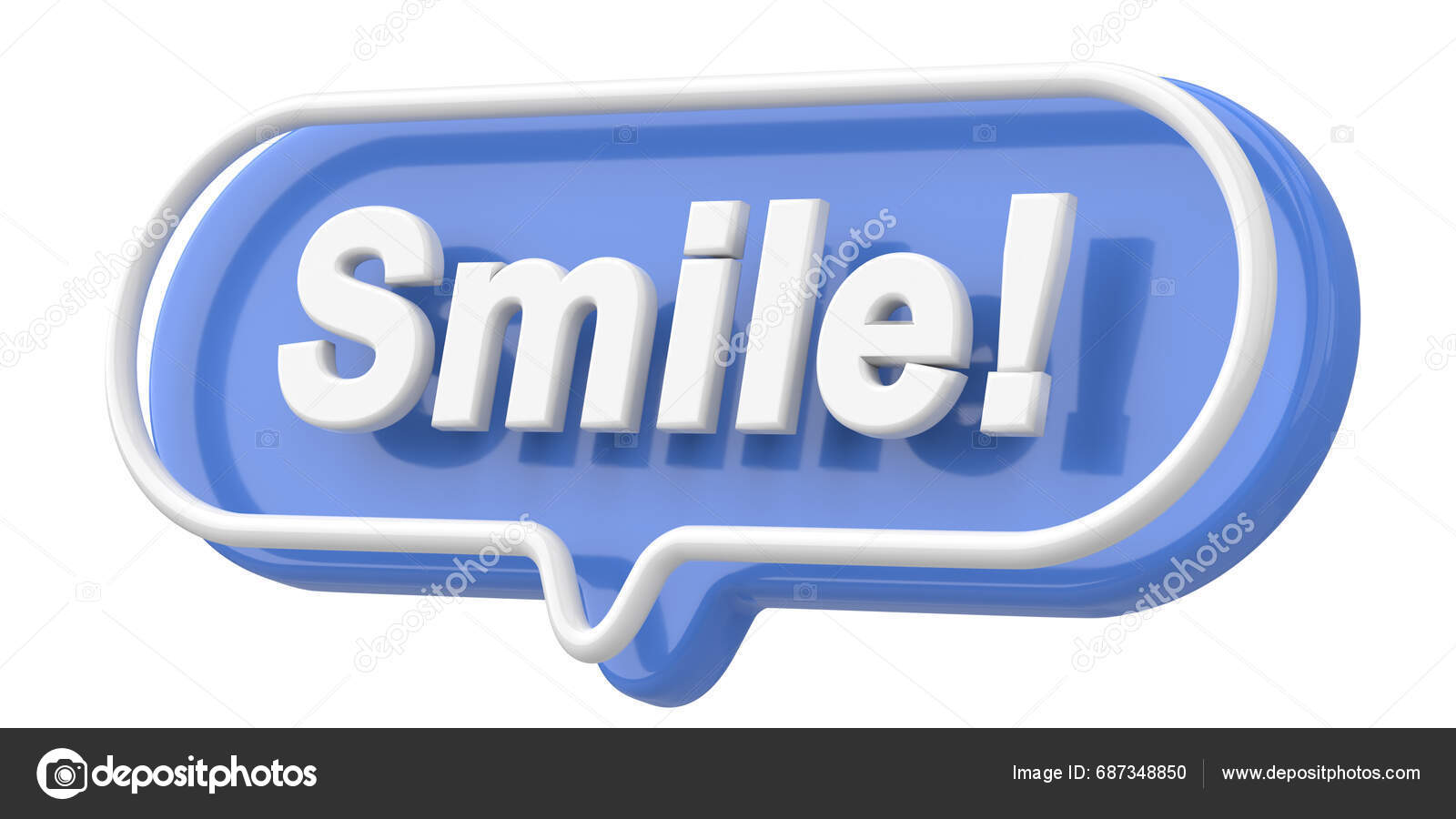 Smile Word Phrase Illustration — Stock Photo © piyaphat50@gmail.com ...