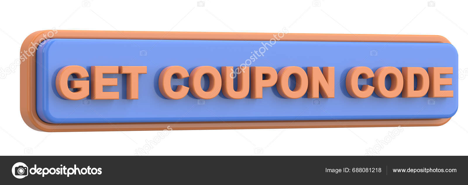 Get Coupon Code Button Illustration — Stock Photo © piyaphat50@gmail ...