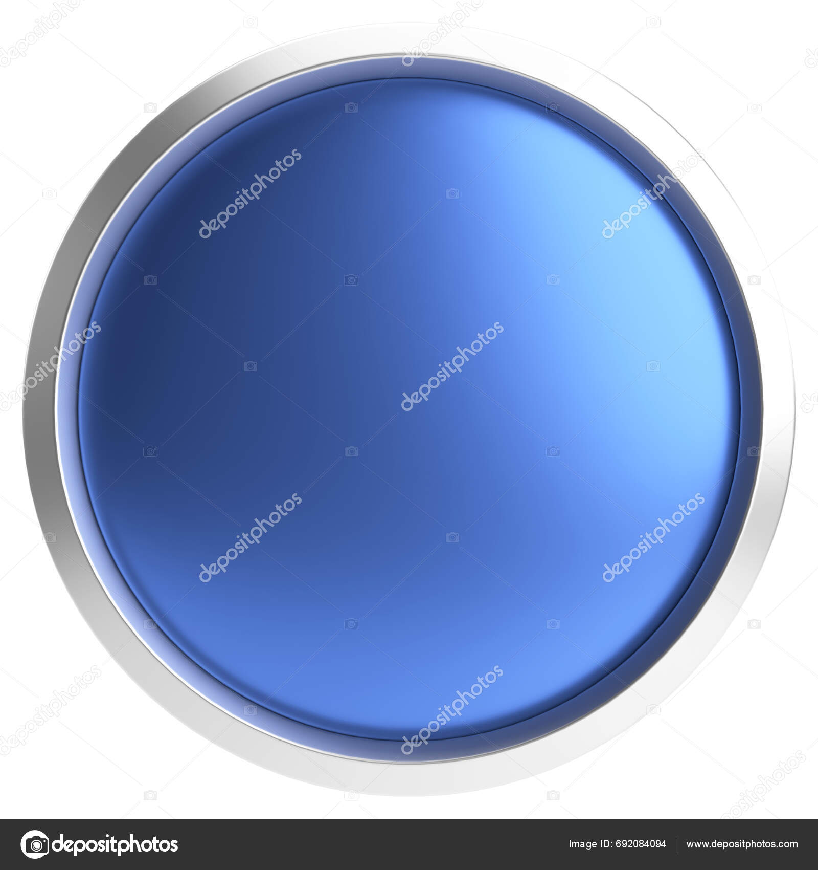 Circle Button Empty Button Illustration — Stock Photo © piyaphat50 ...