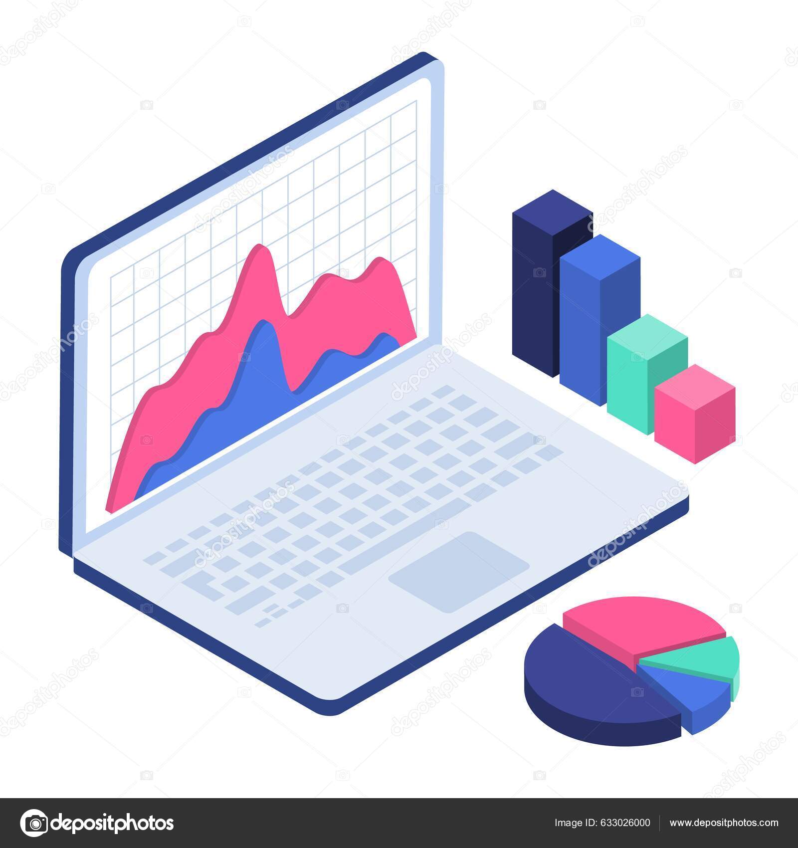 Data Analytics Concept Chart Graphic Laptop Vector Chart Data Digital ... Data Analytics Concept Chart Graphic Laptop Vector Chart Data Digital ...