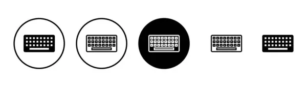 Keyboard Icon Vector Isolated White Background Keyboard Vector Symbol ...