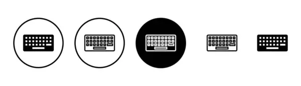 Keyboard Icon Vector Isolated White Background Keyboard Vector Symbol ...