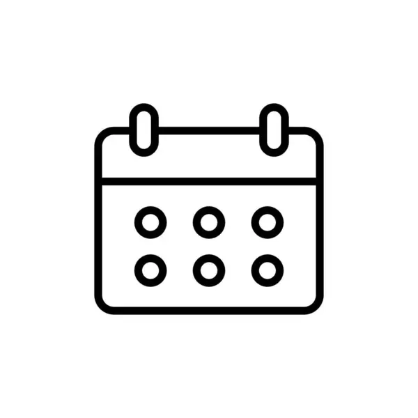 Calendar Icon Vector Isolated White Background Calender Symbol Calendar ... Calendar Icon Vector Isolated White Background Calender Symbol Calendar ...