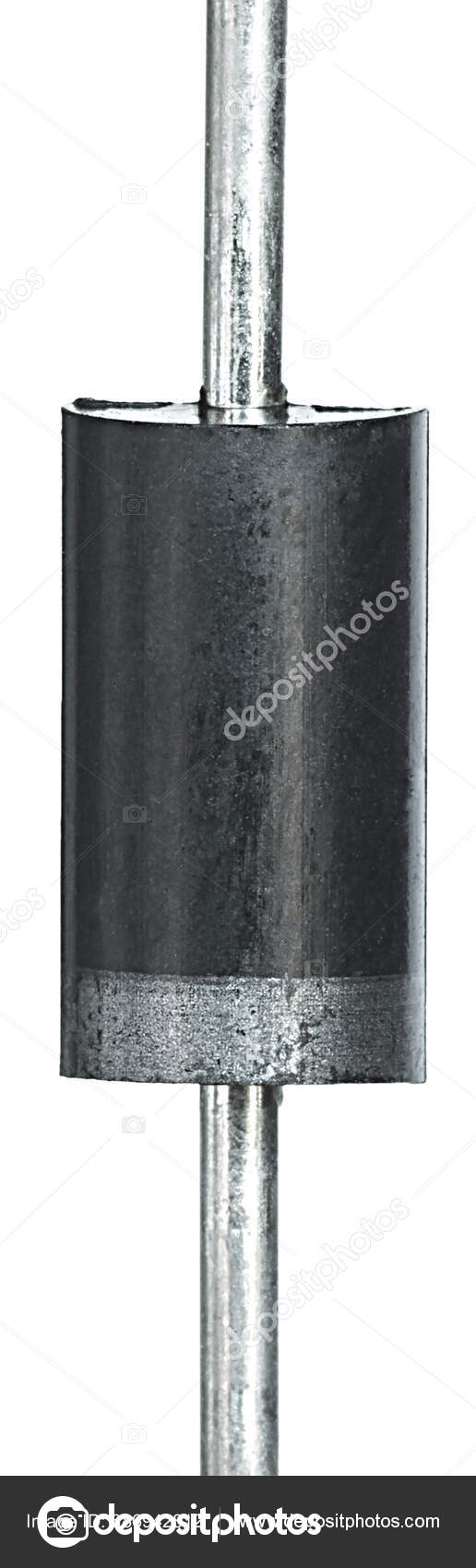 Small Black Diode Silver Wires Connecting Modern Devices Other ...