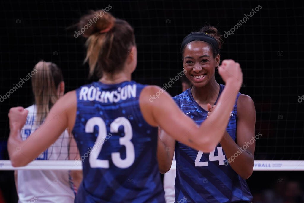 ANKARA, TURKIYE - JULY 13, 2022: Ogbogu Chiaka in United States vs ...