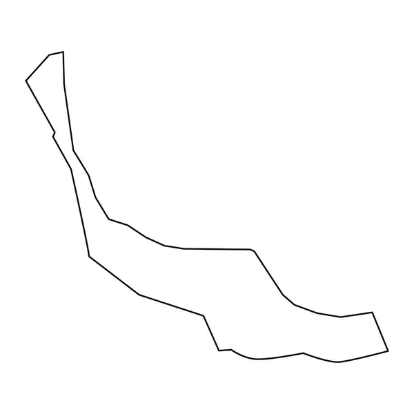 Grand Cay Map Administrative Division Bahamas Vector Illustration Stock ...