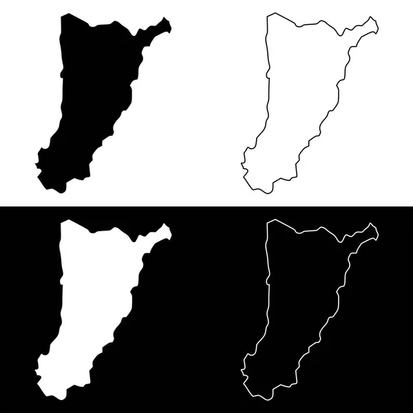 Shefa Province Map Administrative Division Vanuatu Vector Illustration ...