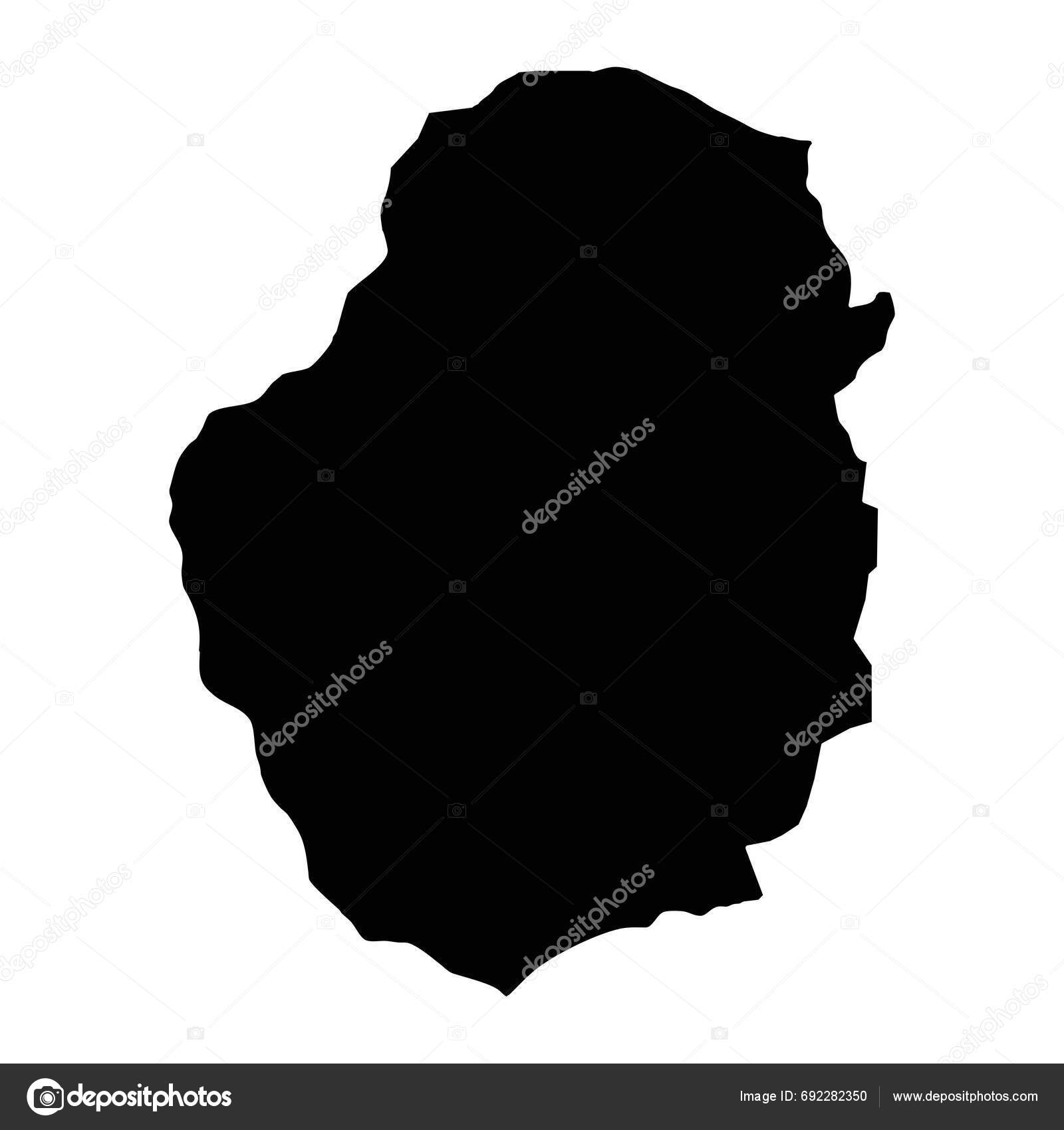 Kampong Chhnang Province Map Administrative Division Cambodia Vector