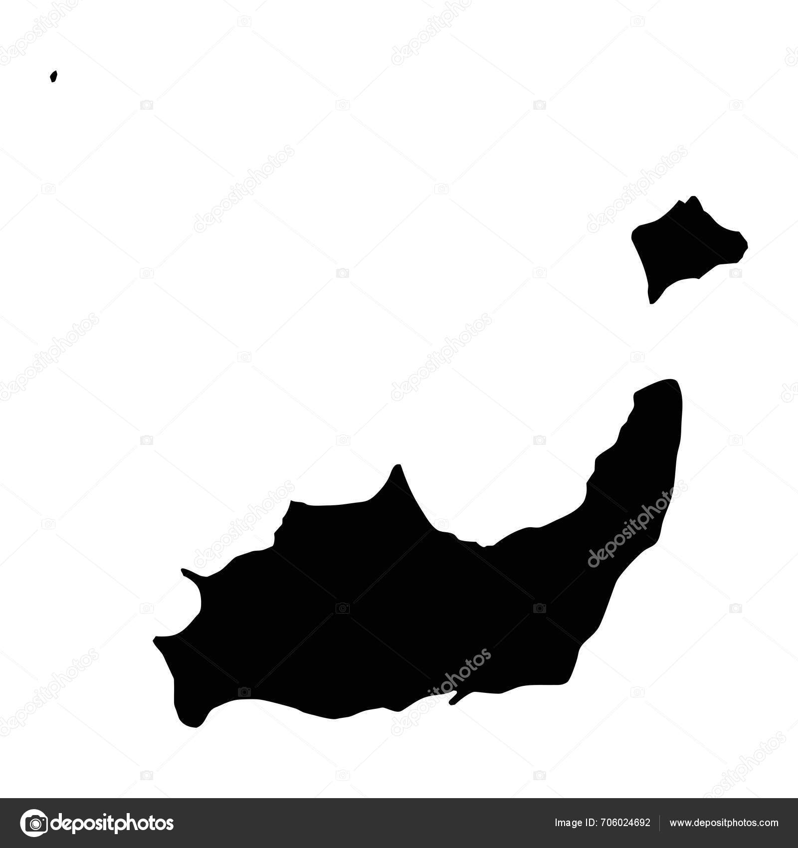 Inagua Map Administrative Division Bahamas Vector Illustration Stock ...