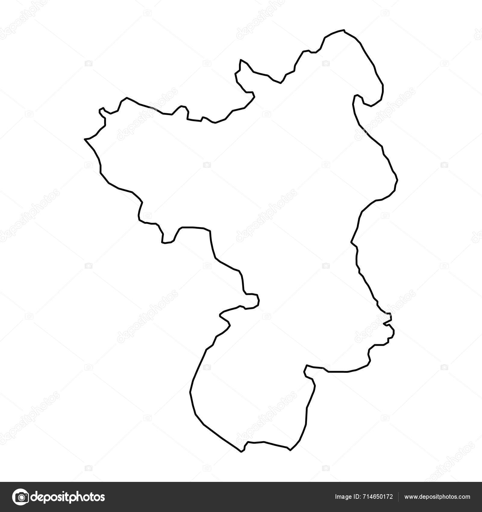 Herning Mapa Del Municipio División Administrativa Dinamarca ...