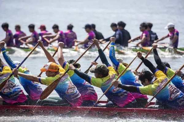Dragonboat Longboat Teams Front Royal Pavillon Lake Khao Tao Longboat ...