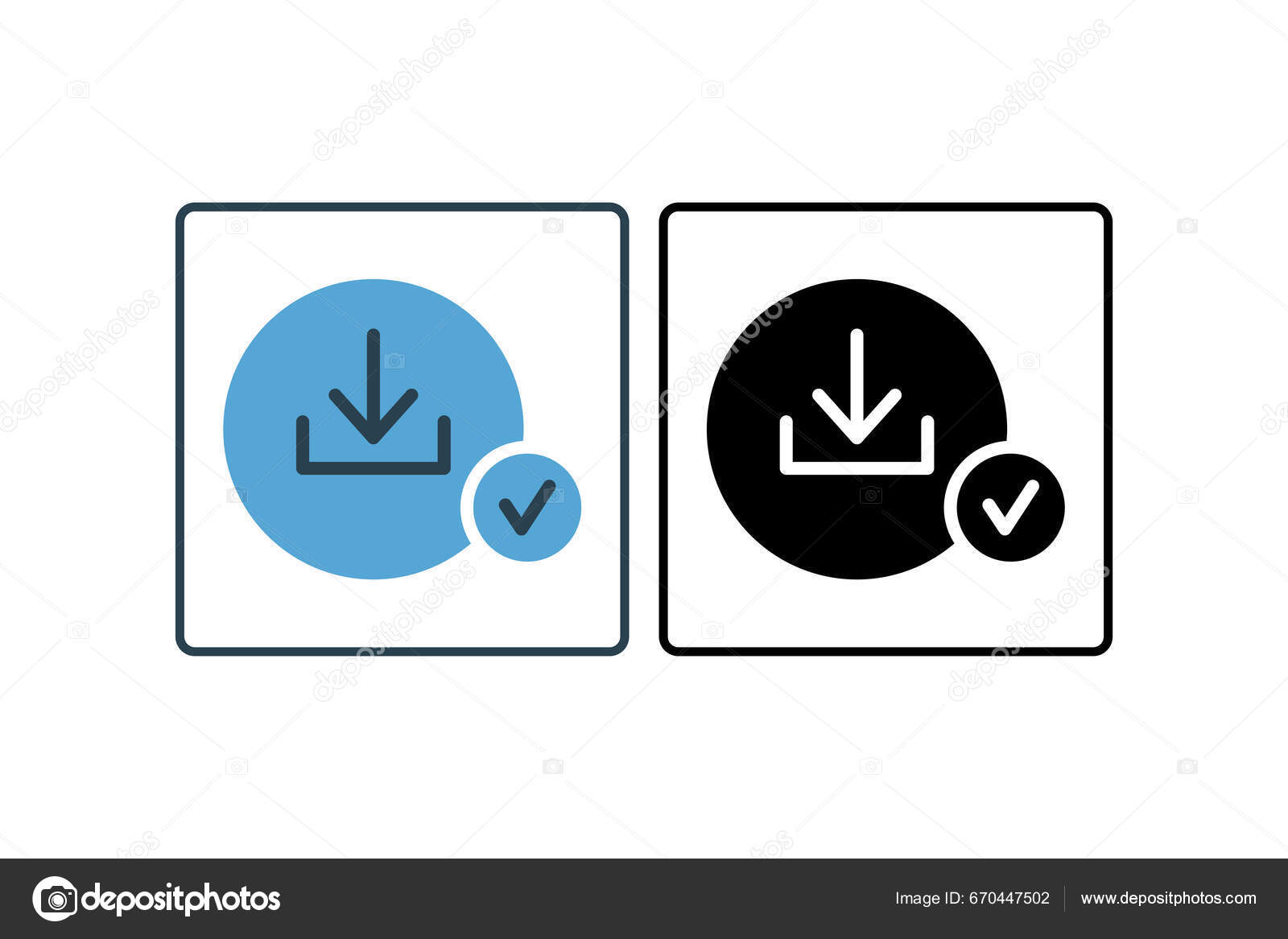 Download Success Icon Suitable Web Site Design App User Interfaces ...