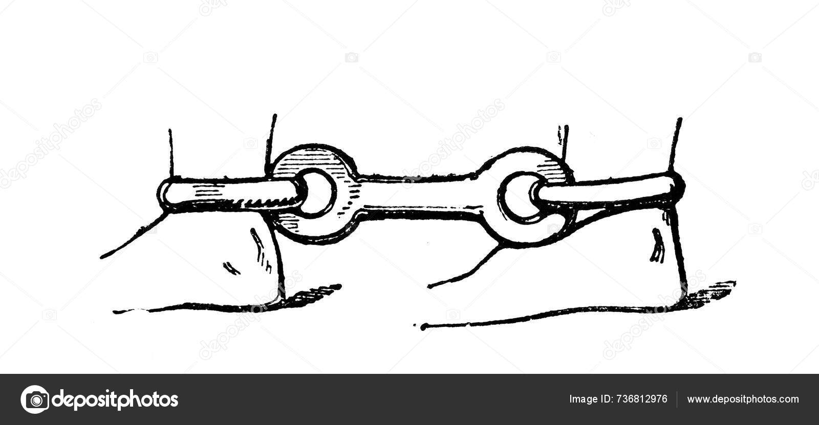 Shackles Old Book Atlas Bible Fillion 1883 Paris — Stock Photo ...