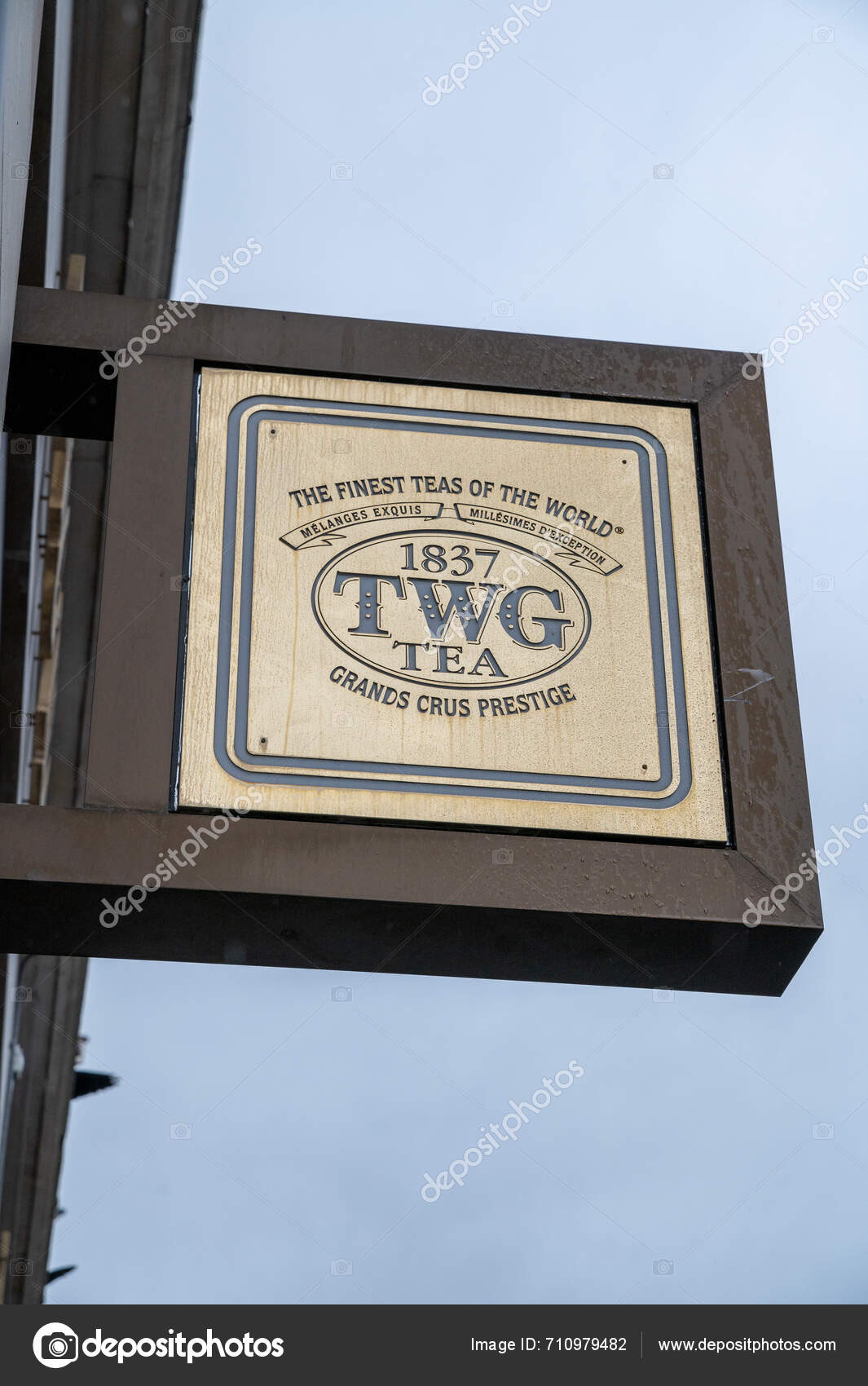 London March 2024 Twg Twinings Tea Shop London Leicester Square — Stock ...