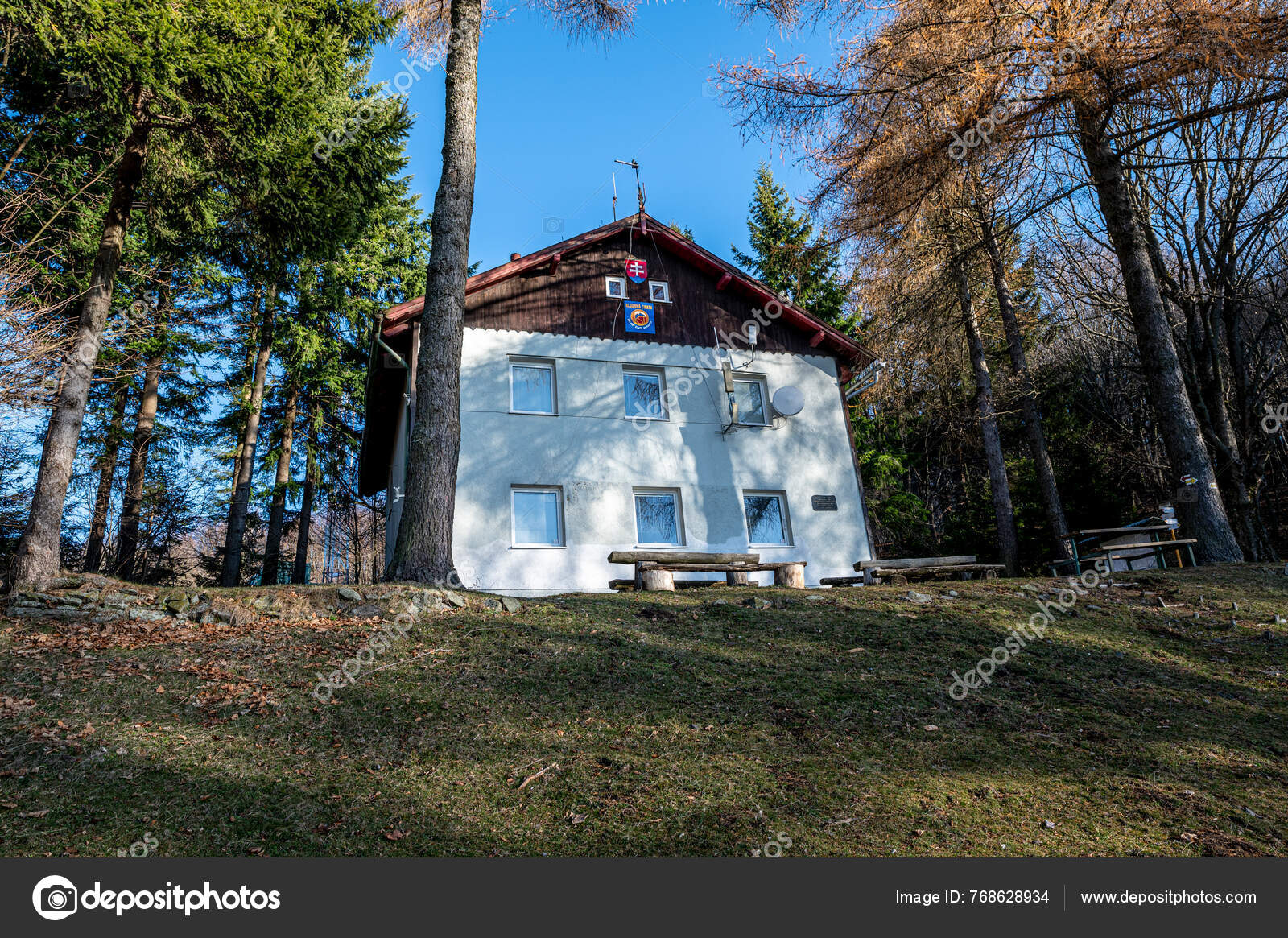 Velky Inovec Tourist Hut Chata Velky Inovec Pohronsk Inovec Mountain ...