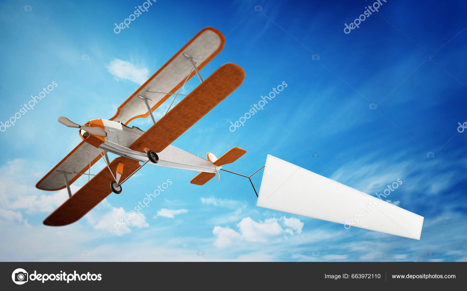 Real Airplane Pulling Banner