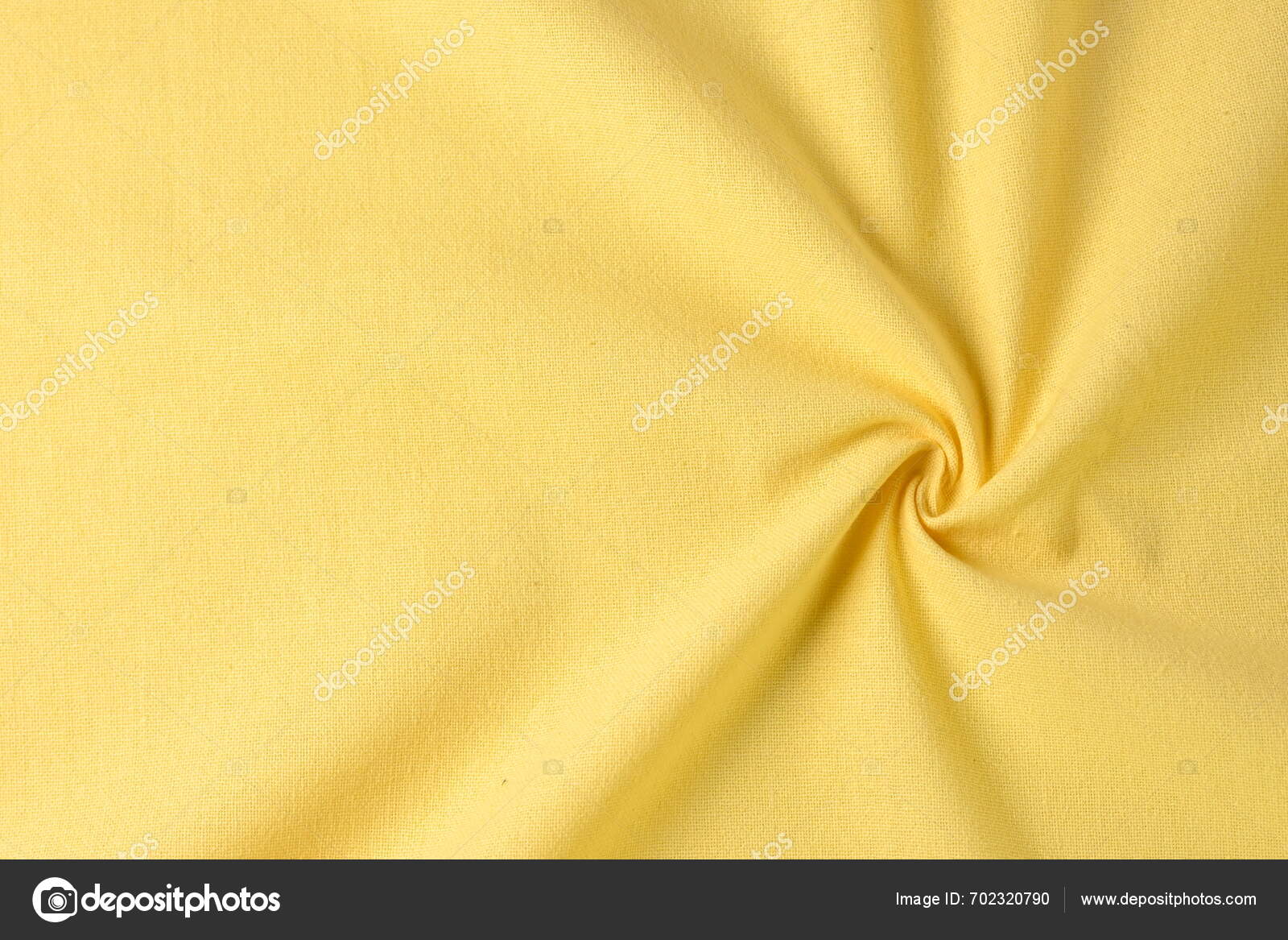 Yellow Cotton Texture Color Fabric Textile Industry Abstract Image ...