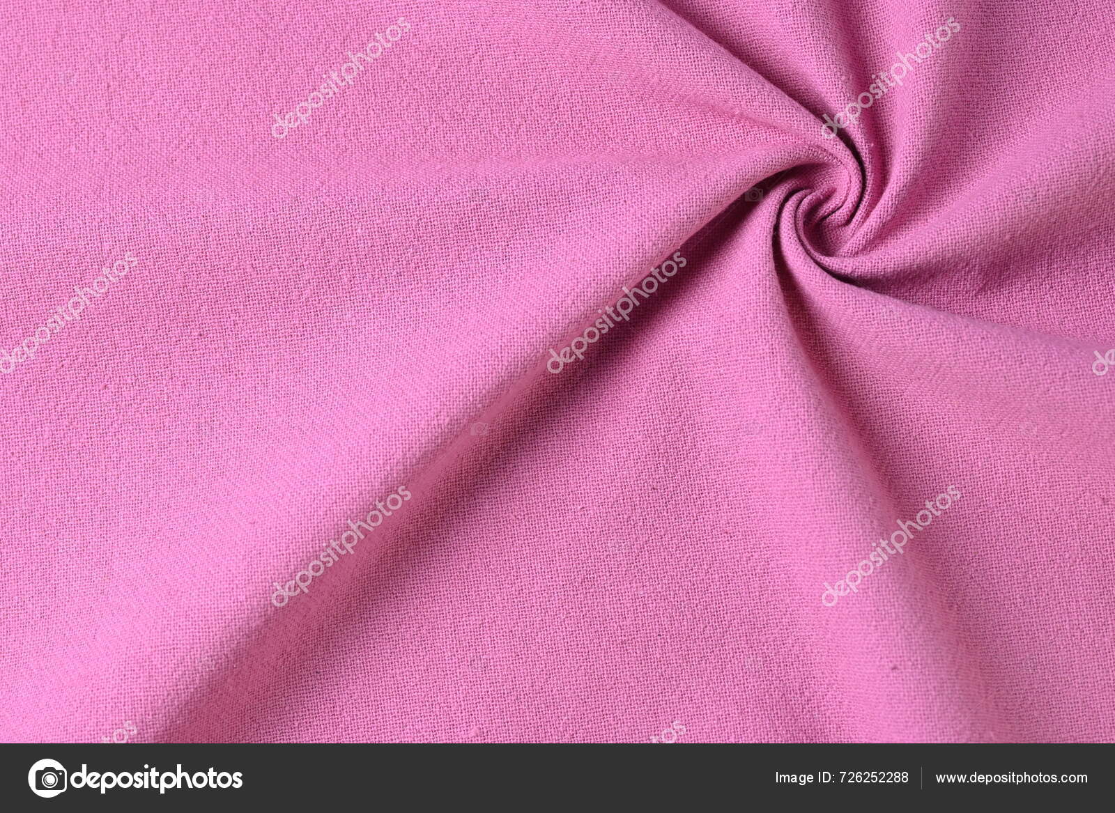 Pink Cotton Texture Color Fabric Textile Industry Abstract Image ...