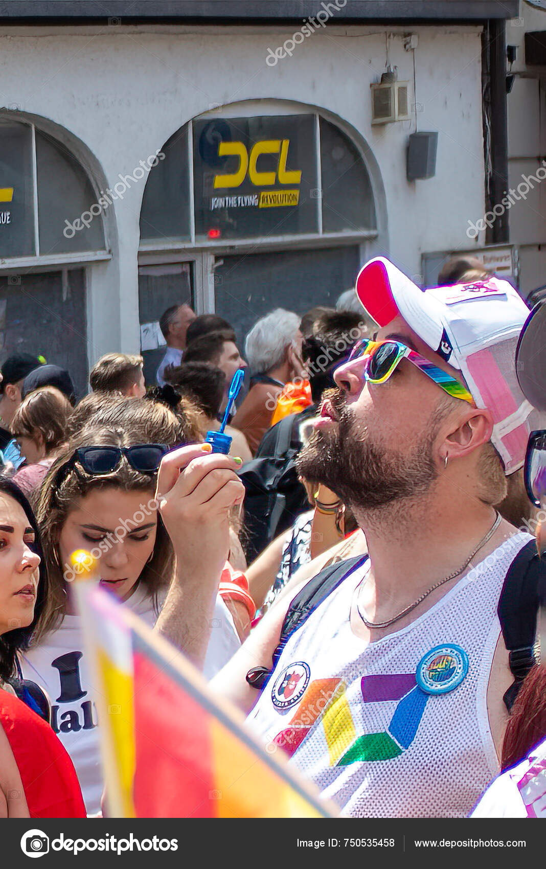 Munich Germany June 2024 Pride Festival Parade Germany People Celebrate ...