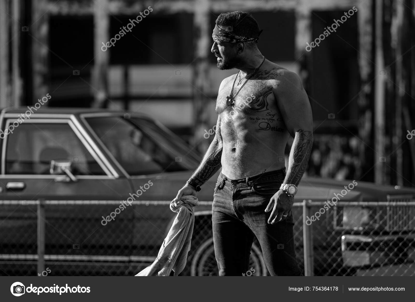 Criminal City Danger District Man Street Gang Social Problem Criminal ...