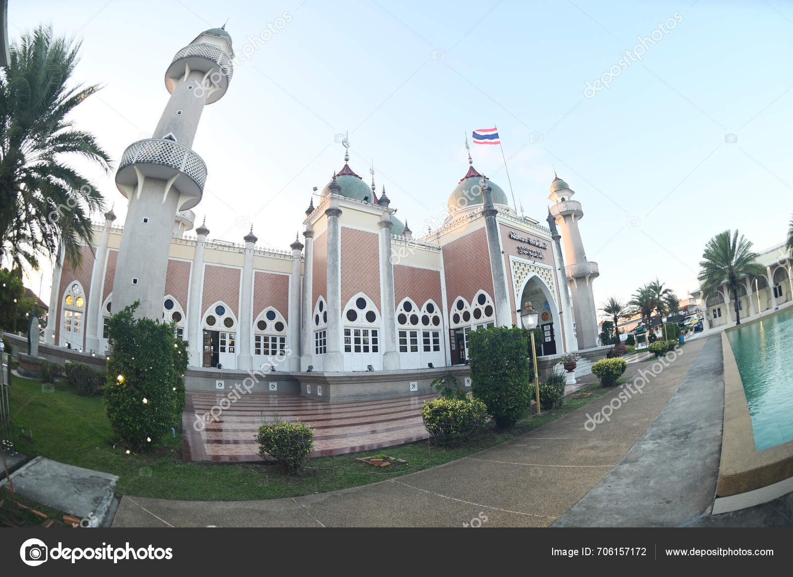 Pattani Central Mosque Center Mind One Most Important Places Worship ...