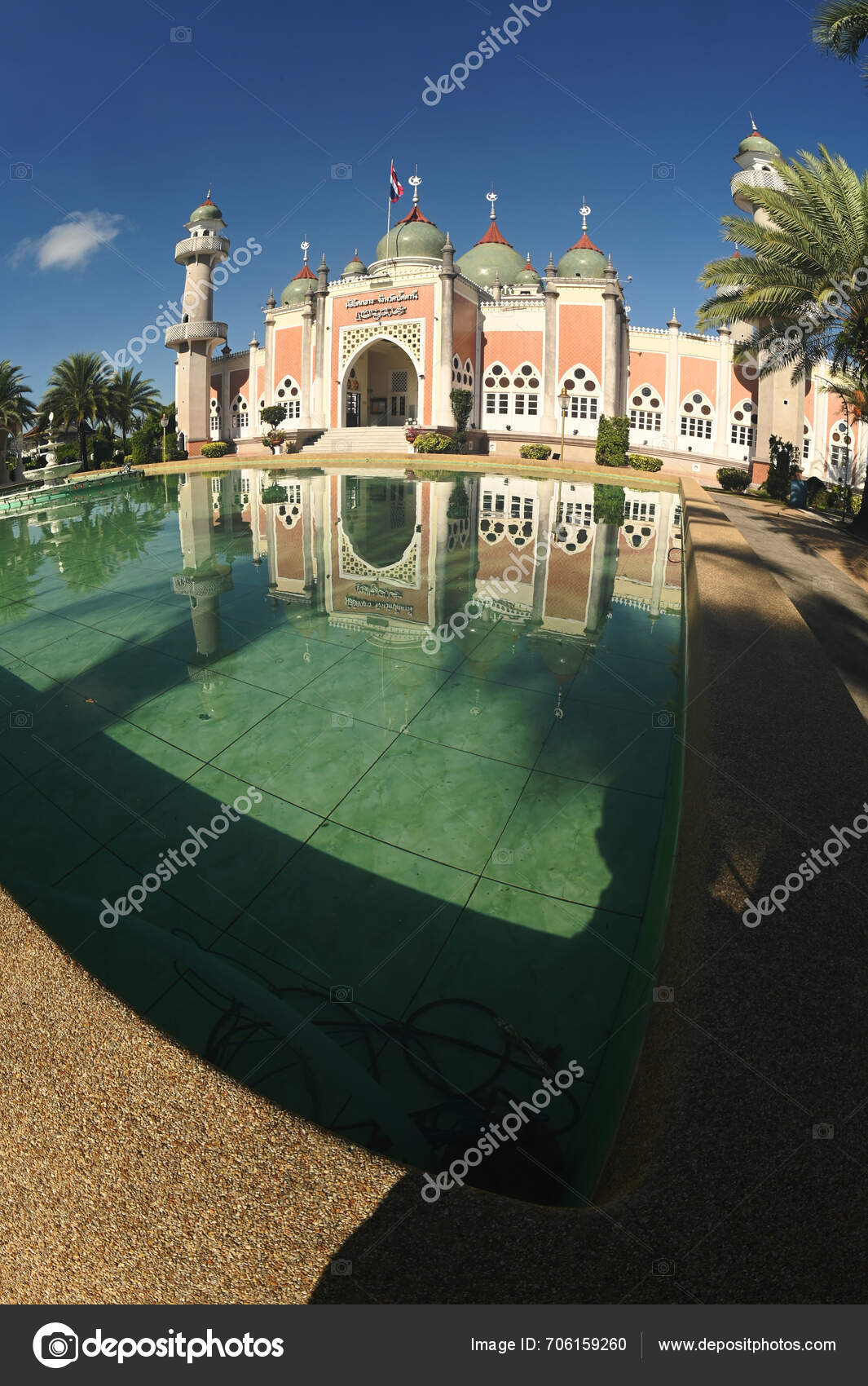 Pattani Central Mosque Center Mind One Most Important Places Worship ...