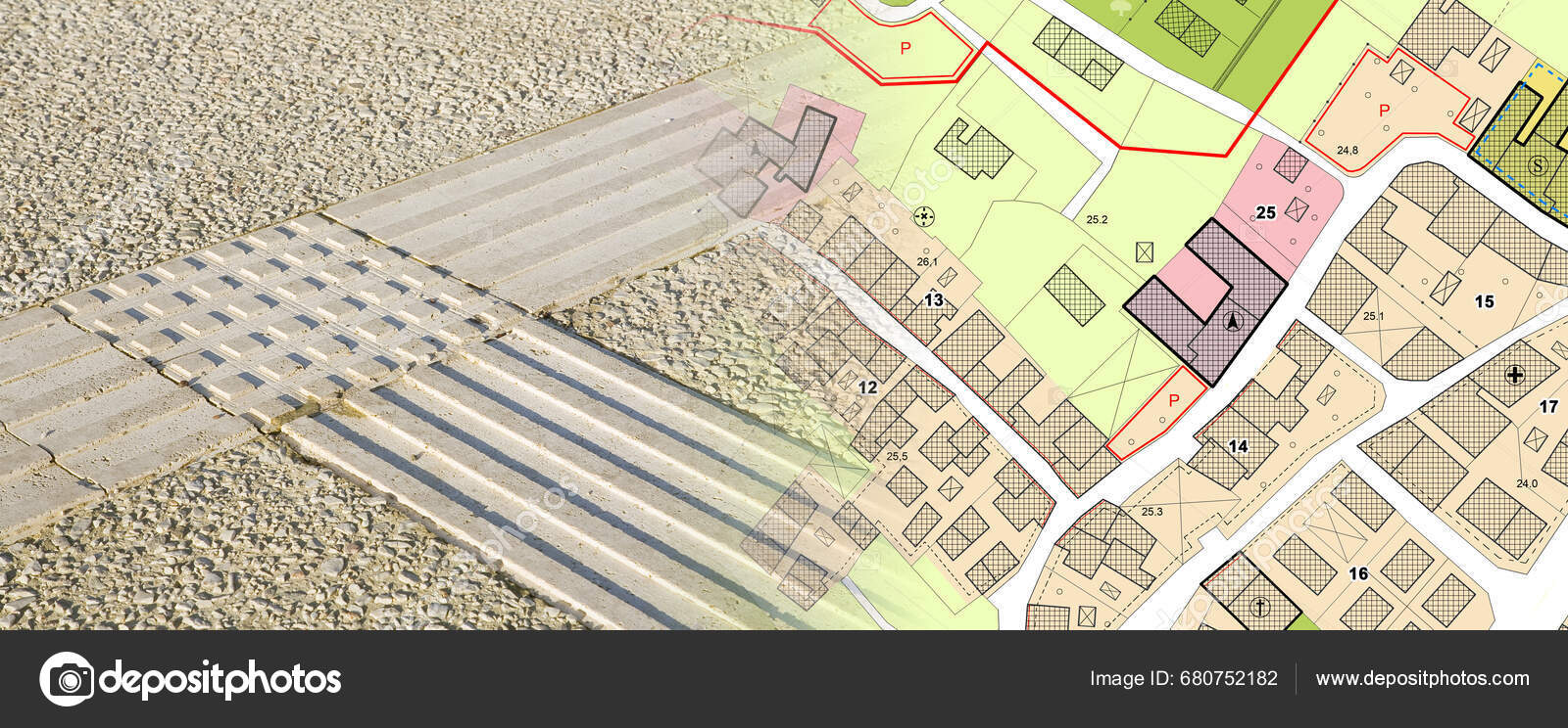 New Tactile Paving Made Tactile Stone Tiles Stone Pedestrian Zone ...