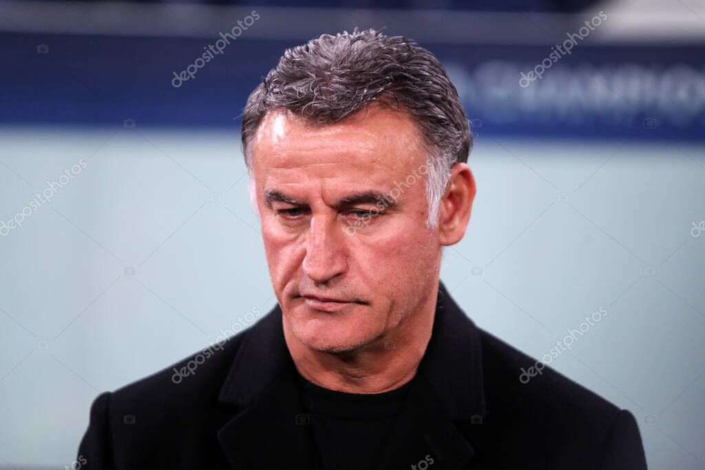 Christophe Galtier, entrenador en jefe del Paris Saint-Germain Fc ...