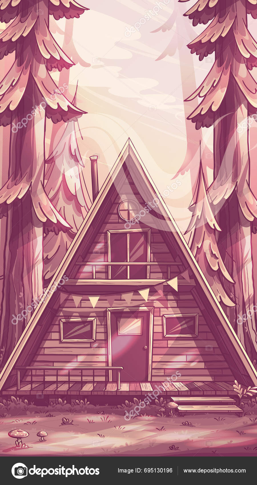 Hand Drawn 100 Vector Image Digital Illustration Cartoon Vertical ...