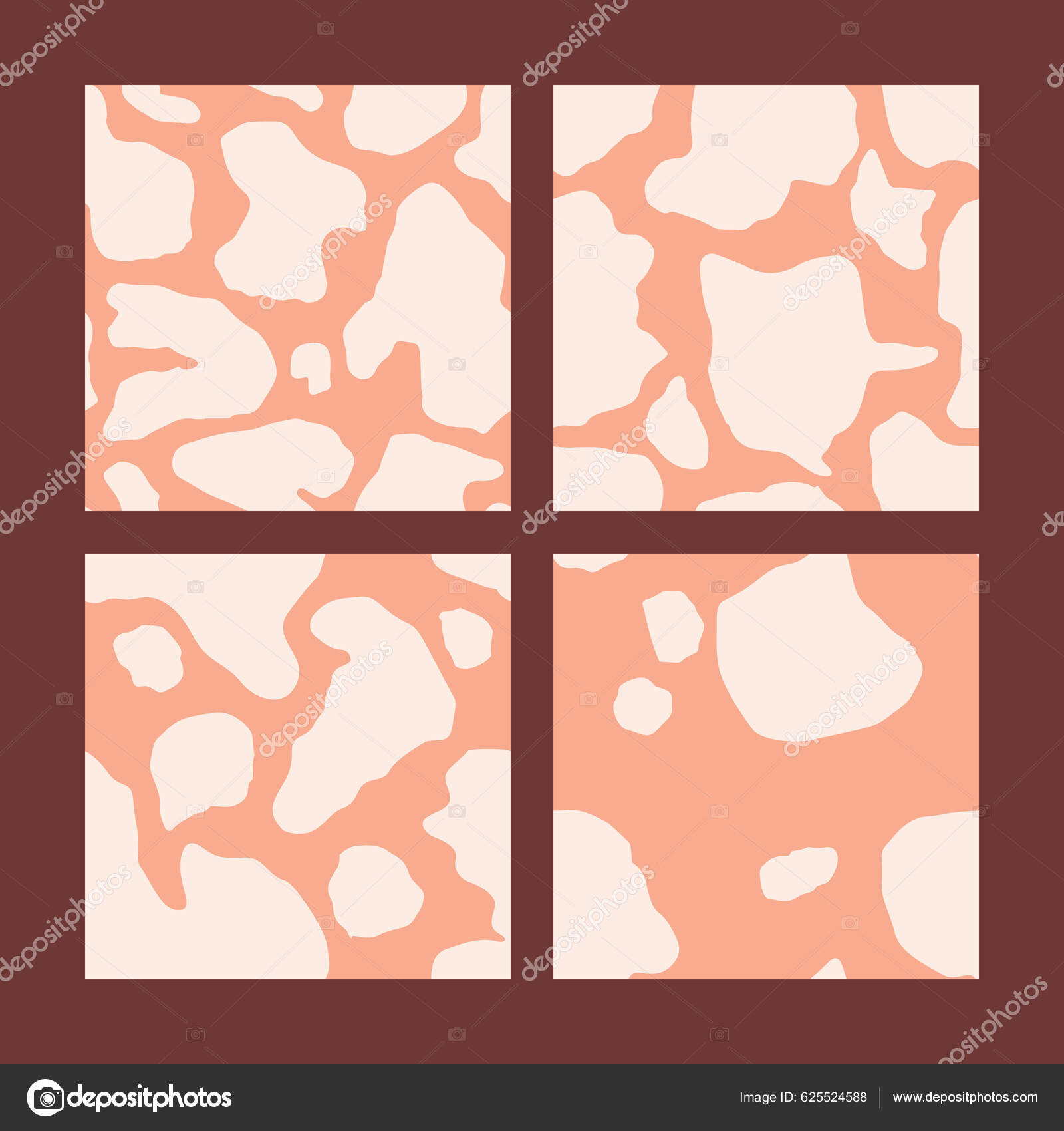 Vitiligo Skin Disease Seamless Vector Pattern Happy Day Self Love Stock ...