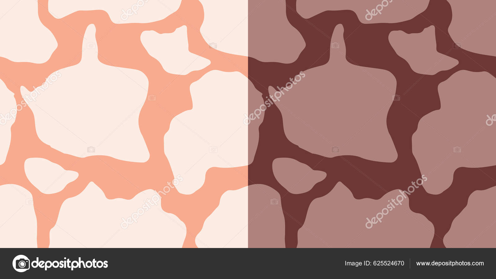 Vitiligo Skin Disease Seamless Vector Pattern Happy Day Self Love Stock ...