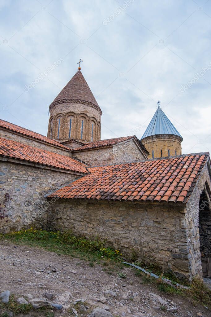 Ananuri, Georgia : 20-11-2022 : amazing view of the Ananuri castle ...