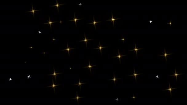 Stars Icon Loop Animation Video Transparent Background Alpha Channel ...