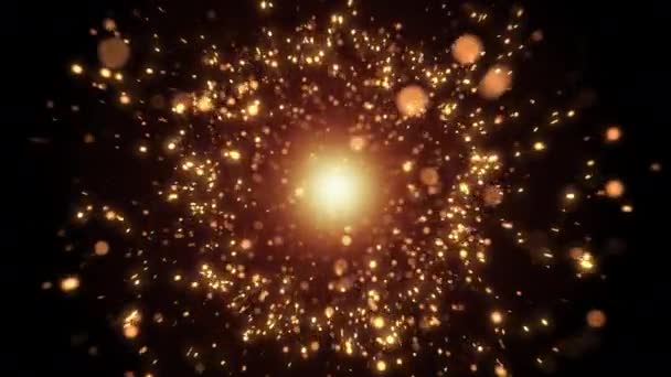 Abstract Particle Explosion Animation Loop Motion Graphics Video Transparent Background — Stock ...