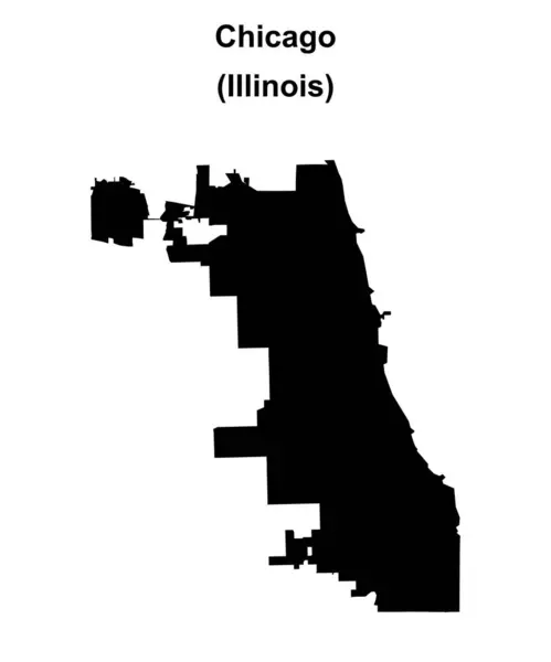 Chicago outline Vector Images | Depositphotos