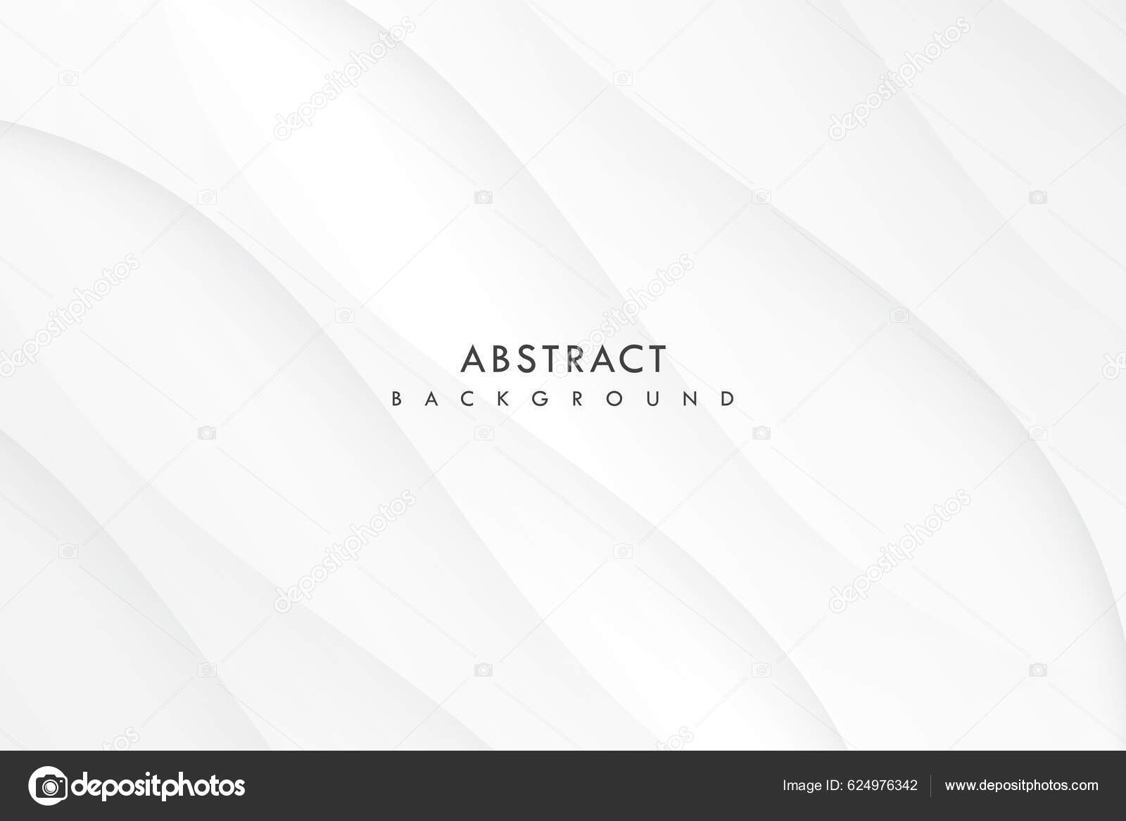 Vector Abstract White Gradient Soft Wave Background Stock Vector by ...