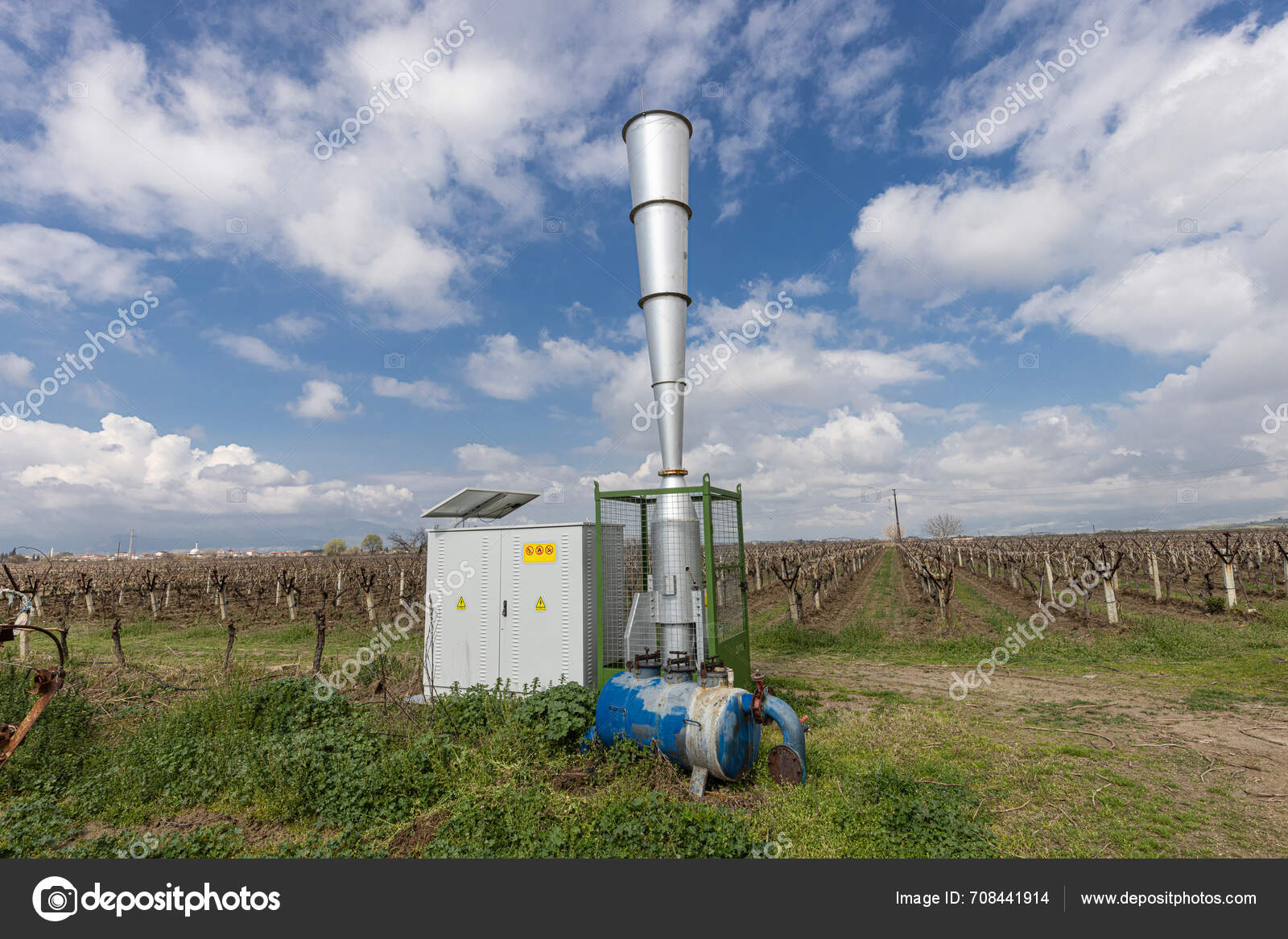 Rocket Missile System Area Preventing Spread Hail Hail Plant Generating ...