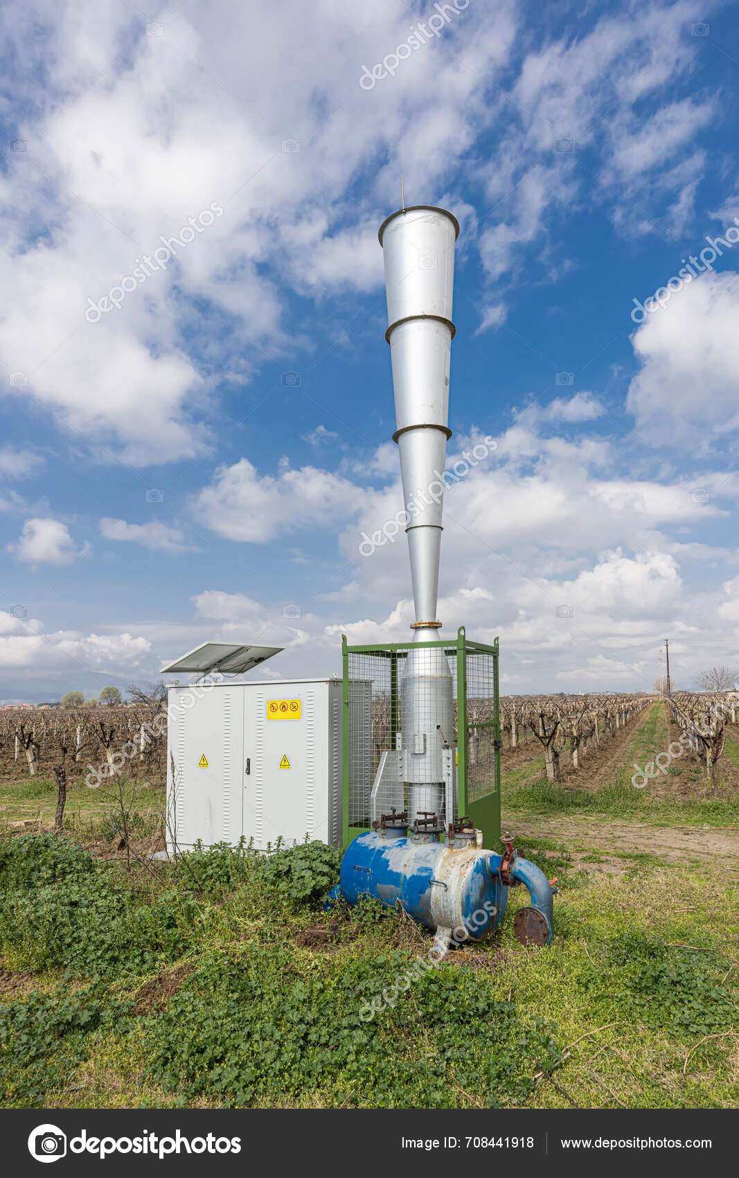 Rocket Missile System Area Preventing Spread Hail Hail Plant Generating ...